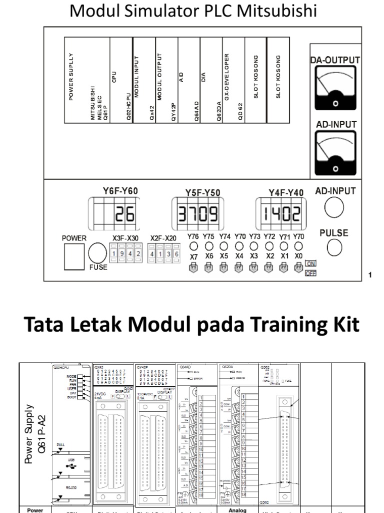 Modul PLC Mitsubishi | PDF