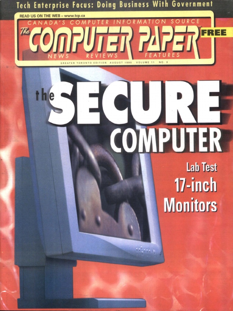 1998-08 The Computer Paper - Ontario Edition | PDF | Personal Computers ...