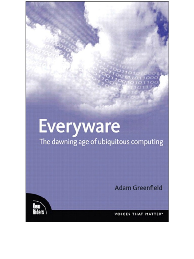 Everyware PDF | PDF | Human–Computer Interaction | Computing