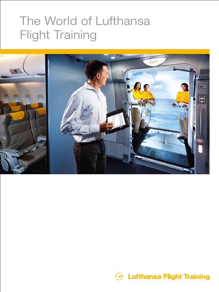 Lufthansa Training Brochure | PDF | Flight Attendant | Educational ...
