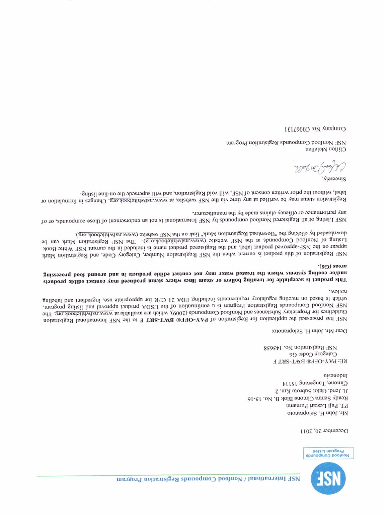 Data Msds Pay Off | PDF