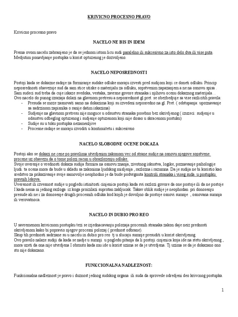 KPP Nova Skripta Uredjena | PDF