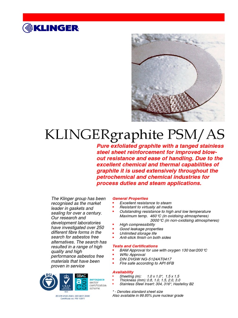 Graphite PSM As | PDF | Chemistry | Materials