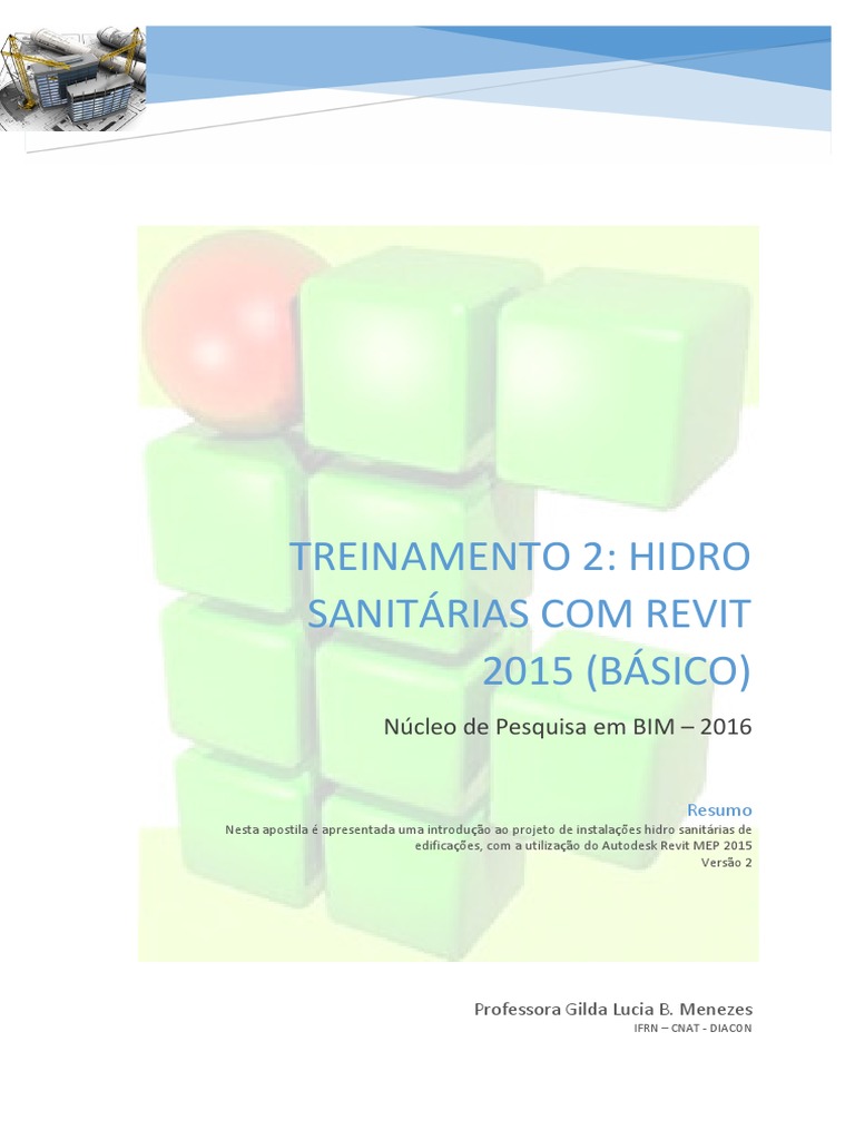 Revit - Treinamento 2016-Hidro Sanitarias - Versao 2 | PDF | Programas ...
