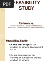 Feasibility Study | PDF | Feasibility Study | Business