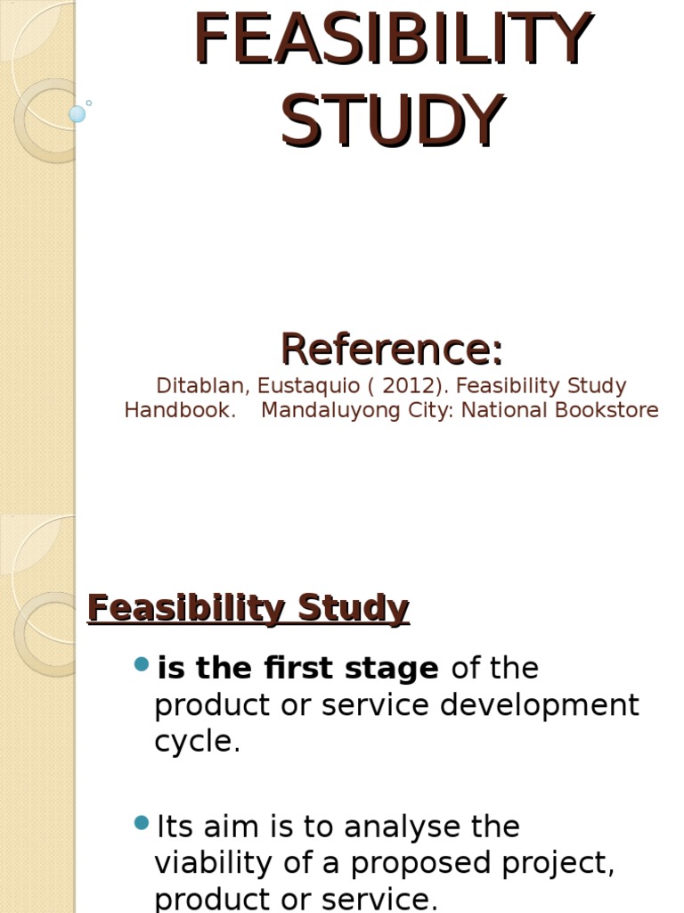 Feasibility Study | PDF | Feasibility Study | Business