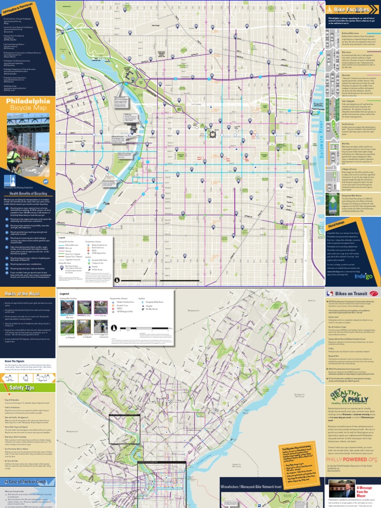 Philadelphia Bike Map 2016 | PDF