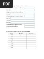 CBSE Class 6 Knowing Our Numbers Worksheet | PDF | Teaching Mathematics ...