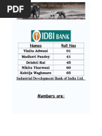 Idbi Bank LTD | PDF | Banks | Investment Management