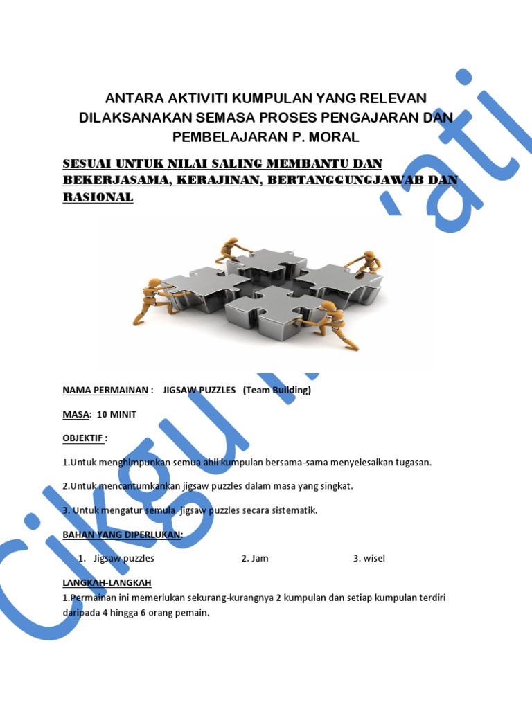 Permainan Team Building | PDF