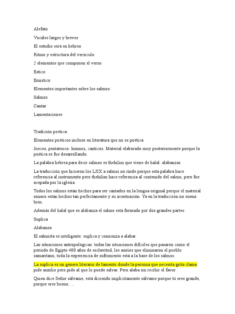 Libros Poeticos | PDF | Salmos | David