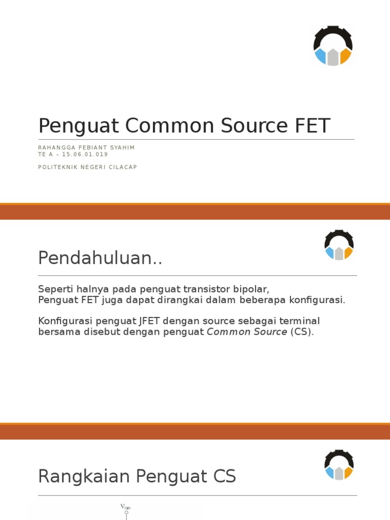 Penguat Common Source FET | PDF
