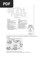 Cruzadinha Sobre Os Fungos PDF | PDF