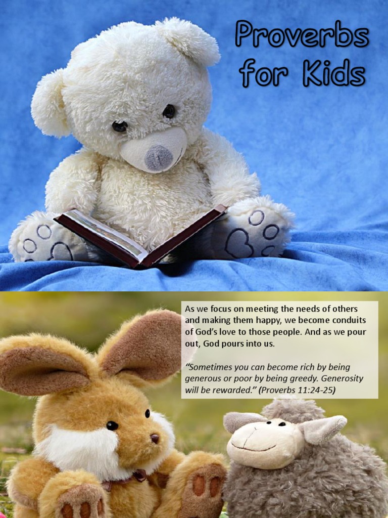 Proverbs For Kids | PDF | Religion & Spirituality