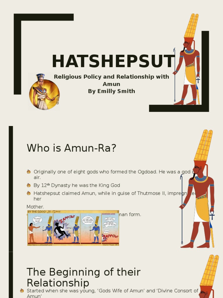 Hatshepsut Presentation | PDF | Hatshepsut | Ancient Egyptian Religion