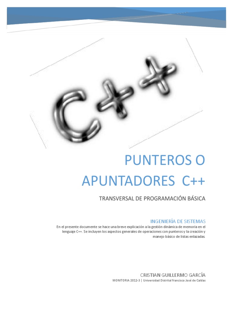 PUNTEROS O APUNTADORES C++ | Puntero (Programación de computadora) | C