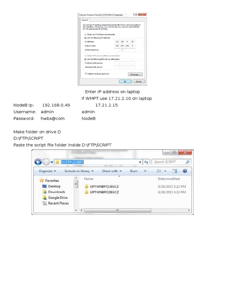 WEB LMT Commissioning Procedure (R15) | PDF