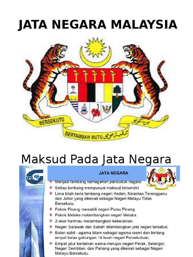 Jata Negara Malaysia | PDF