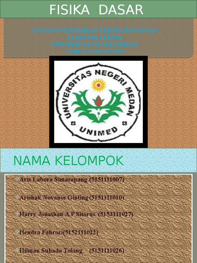 Presentasi Powerpoint Fisika | PDF