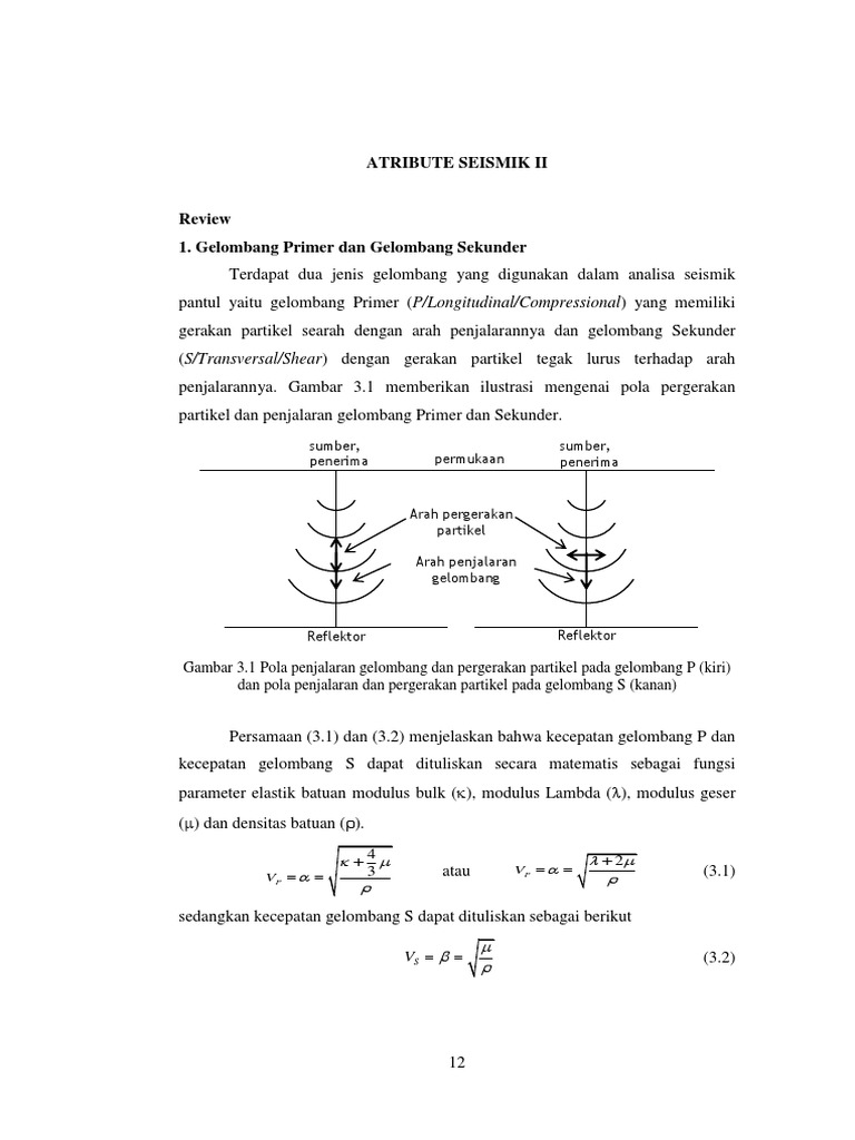 Atribut Seismik II | PDF | Sains & Matematika