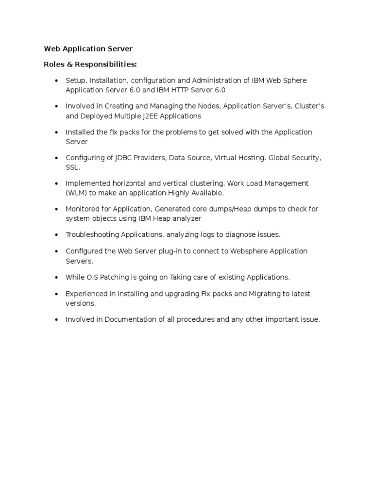 Web Application Server | PDF