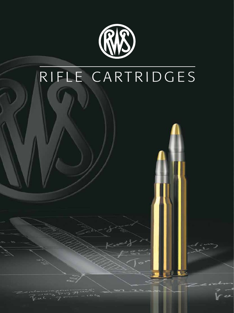 RWS Rifle Cartridge Broschure | PDF | Bullet | Cartridge (Firearms)