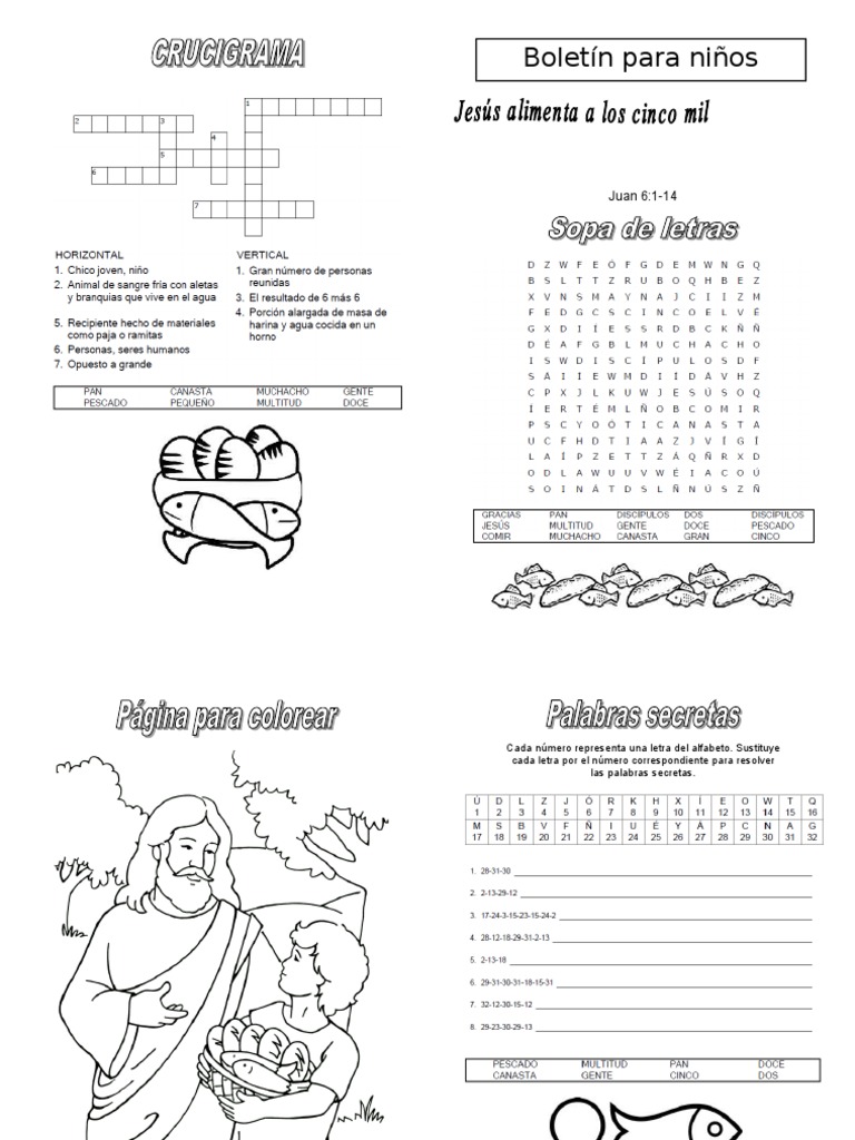 Clase Jesus Alimenta a Los 5000 | Panes | Jesús