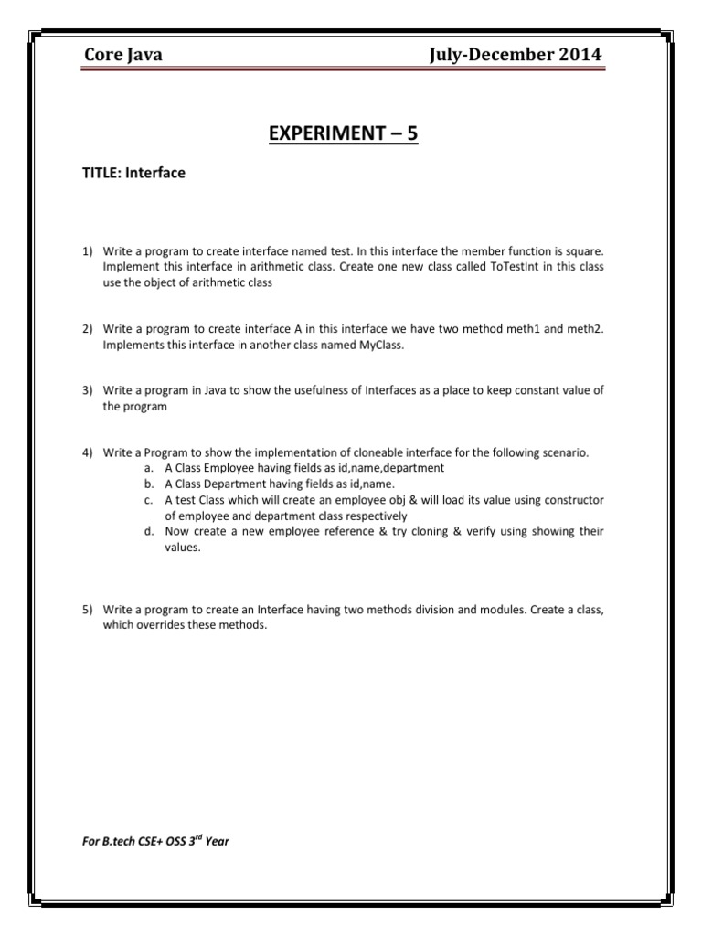 Lab Excercise 5 | PDF | Computers