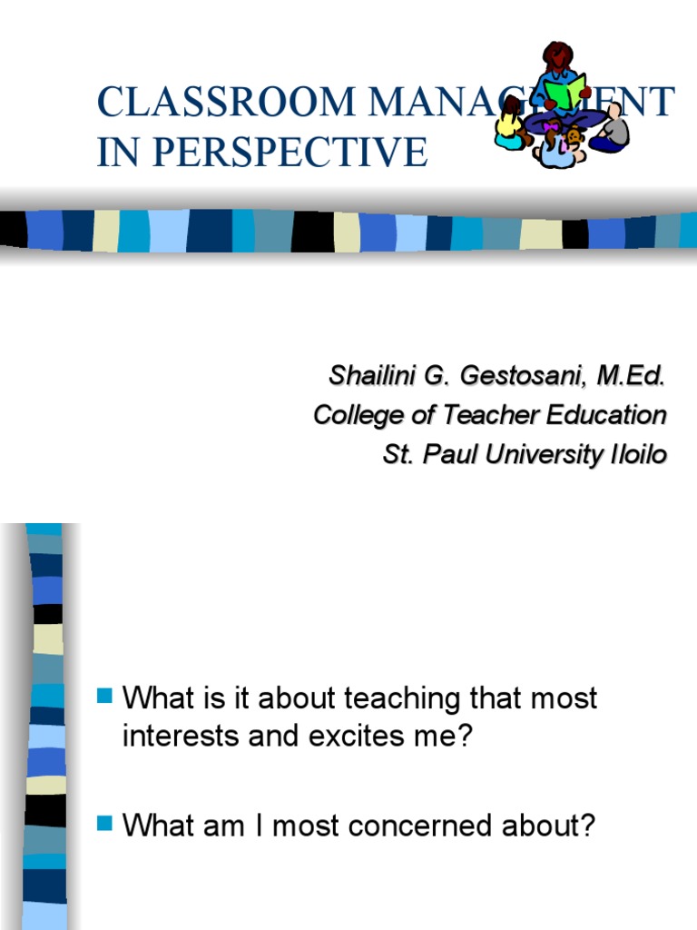 Classroom Management Insights at SPU Iloilo | PDF | Reinforcement ...