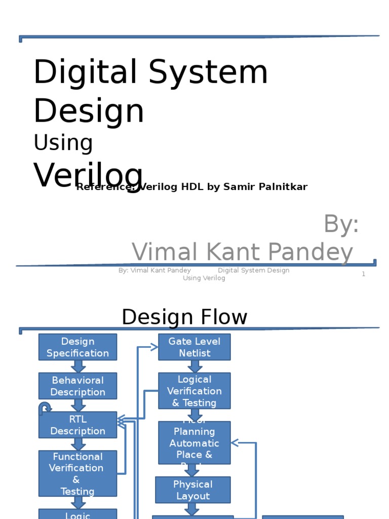 Digital System Design Verilog: Using | PDF | Array Data Structure ... Digital System Design Verilog: Using | PDF | Array Data Structure ...