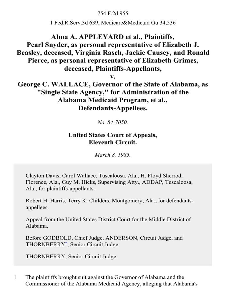 United States Court of Appeals, Eleventh Circuit | PDF | Ex Parte Young ...
