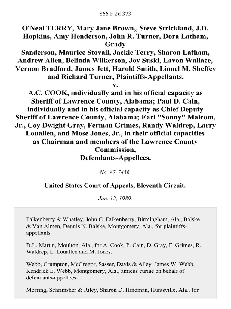 United States Court of Appeals, Eleventh Circuit | PDF | Government ...