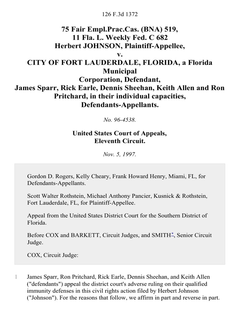 United States Court of Appeals, Eleventh Circuit | PDF | Summary ...
