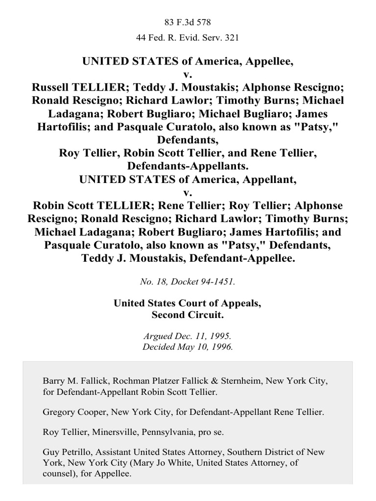 United States Court of Appeals, Second Circuit.: No. 18, Docket 94-1451 ...