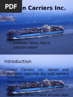 Ocean Carriers Case Study Analysis | PDF | Depreciation | Internal Rate Of Return
