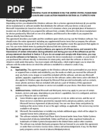 Windows 10/11 License Agreement Overview | PDF | Law