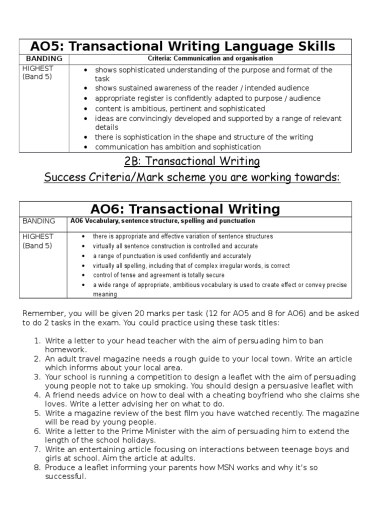 transactional-writing-2b-vocabulary-sentence-linguistics