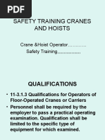 EOT Crane Operation Safety Dos and Don | PDF