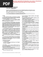 Aashto M 6 | PDF | Concrete | Construction Aggregate