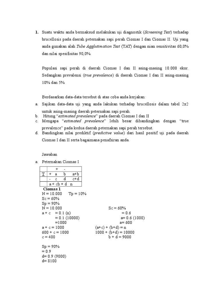 Screening Test | PDF
