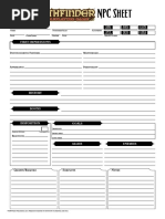 The Pathfinder RPG Settlement Sheet - Ficha de Población (PDF, A4, 1 Pagina) (Oficial ...