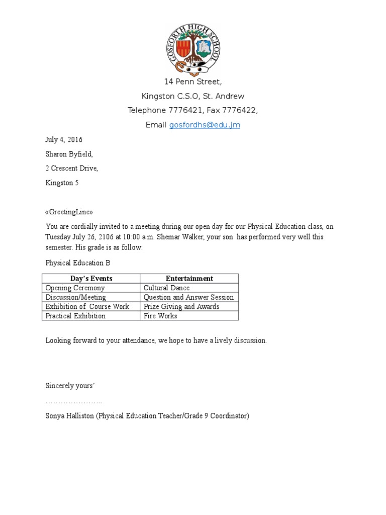 Word Merge Letter | PDF