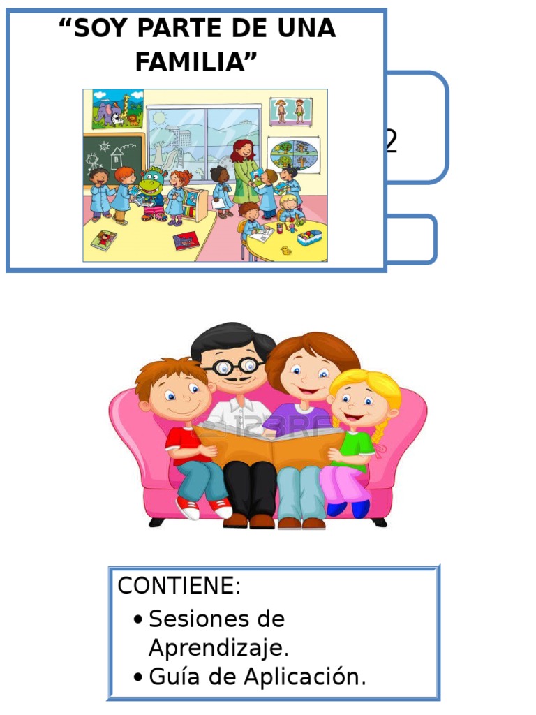 Proyecto 3 Años La Familia | PDF | Las emociones | Aprendizaje