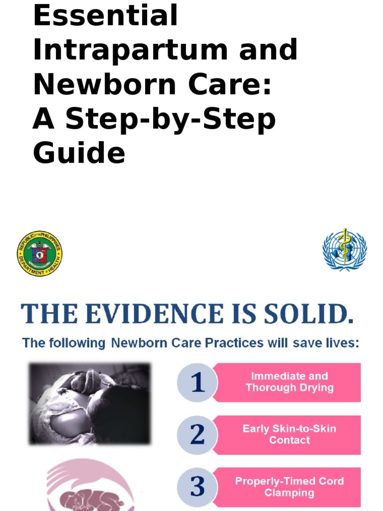 EINC - A Step-By-Step Guide | PDF | Neonatal Intensive Care Unit | Childbirth