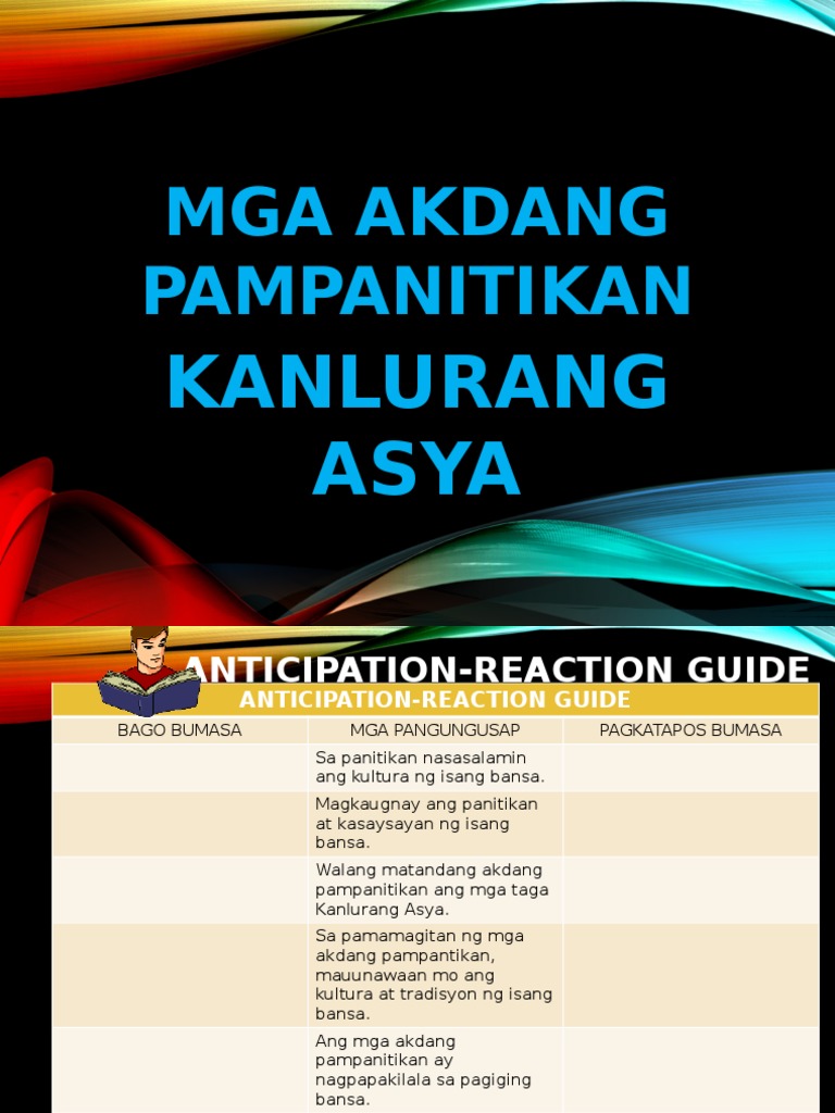 Filipino 9 Ikatlong Markahan-Unang Araw | PDF