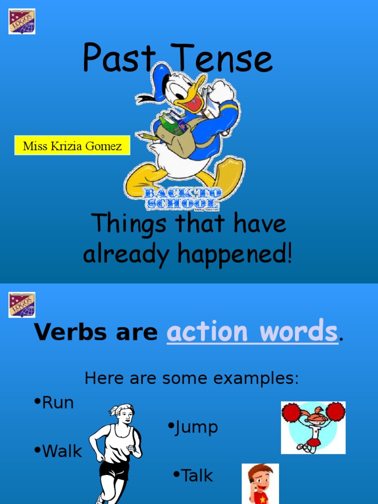 Understanding Past Tense Verbs: A Guide to Adding "-ed" and "-d | PDF
