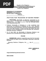 NWRB - Water Permit Application | PDF | Water | Justice