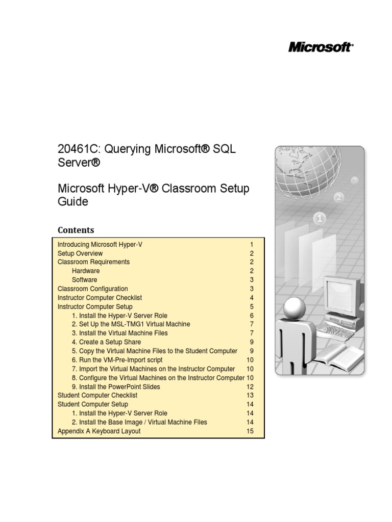 20461C Setup Guide | PDF | Hyper V | Computer File