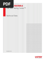 Uster Tester 5 | PDF | Yarn | Spinning (Textiles)