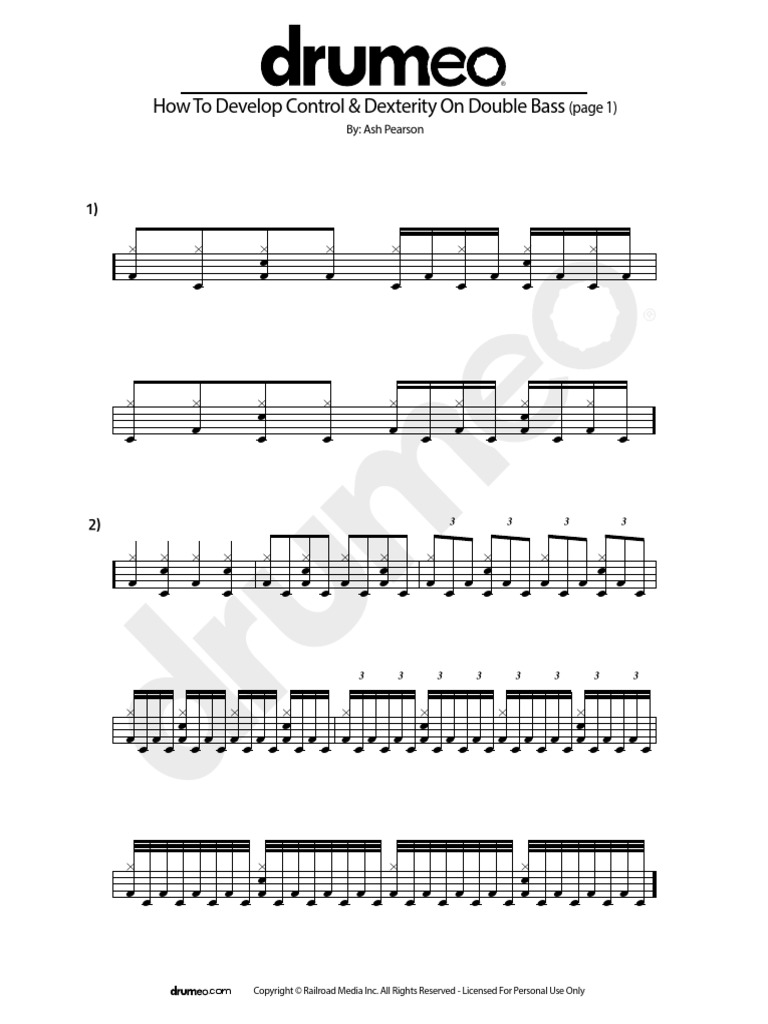 How To Develop Double Bass | PDF